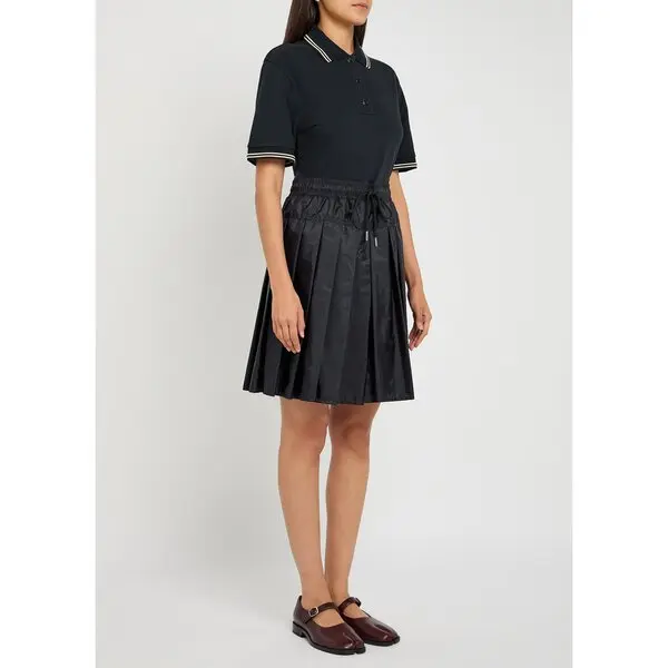 Moncler Polo-neck Hybrid Dress
