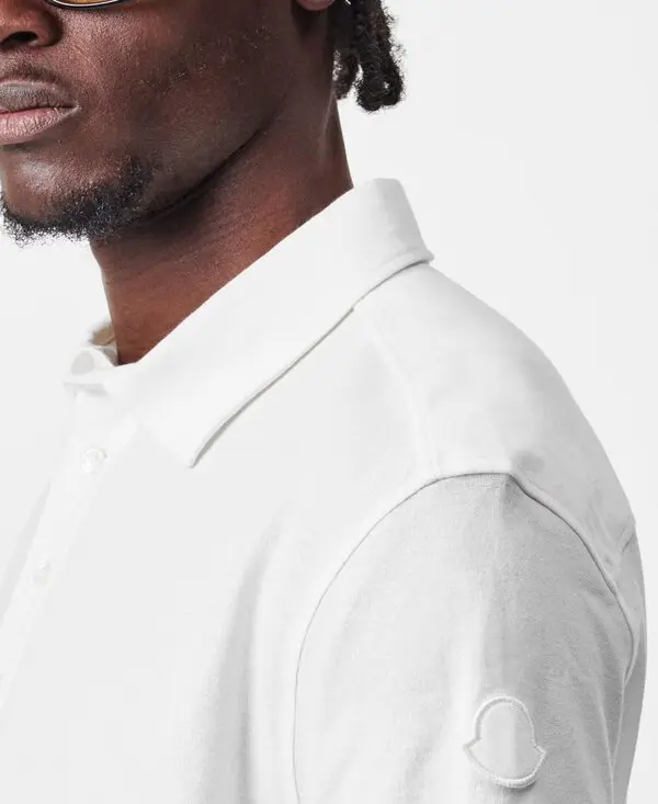 Moncler Short-sleeve Polo Shirt