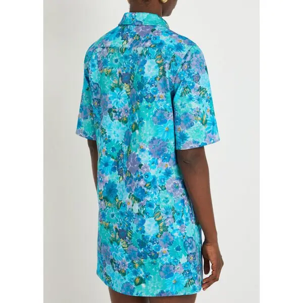 Chloé Floral-print Shirtdress