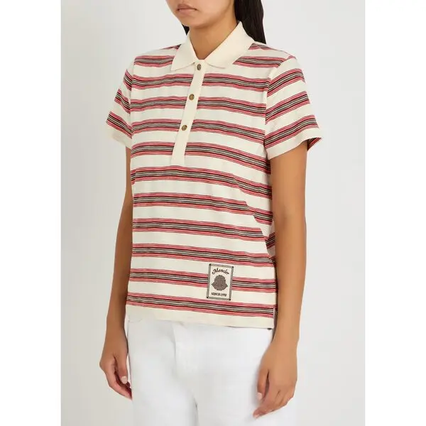 Moncler Multi-stripe Polo Shirt
