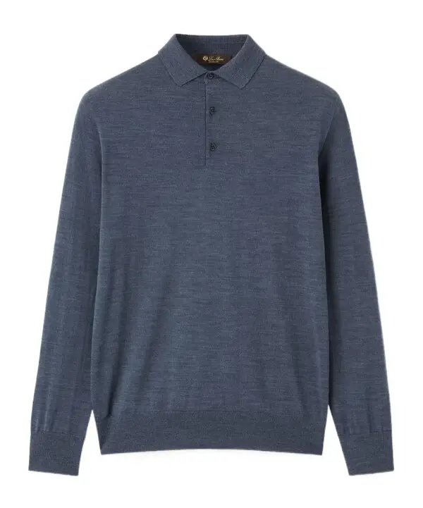 Loro Piana Long-sleeved Polo-shirt