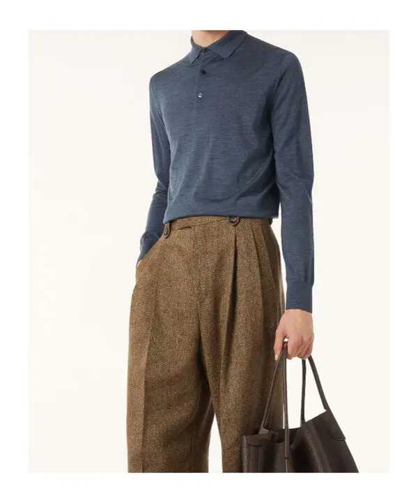Loro Piana Long-sleeved Polo-shirt