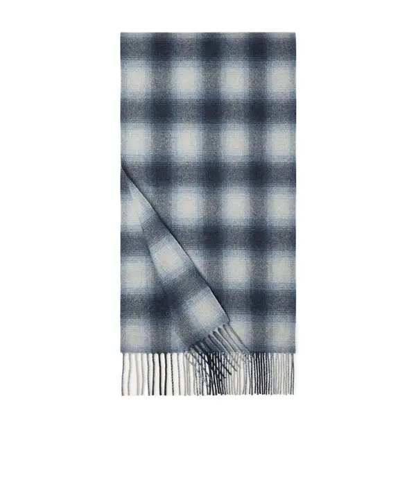 Loro Piana Tartan Scarf - Gray