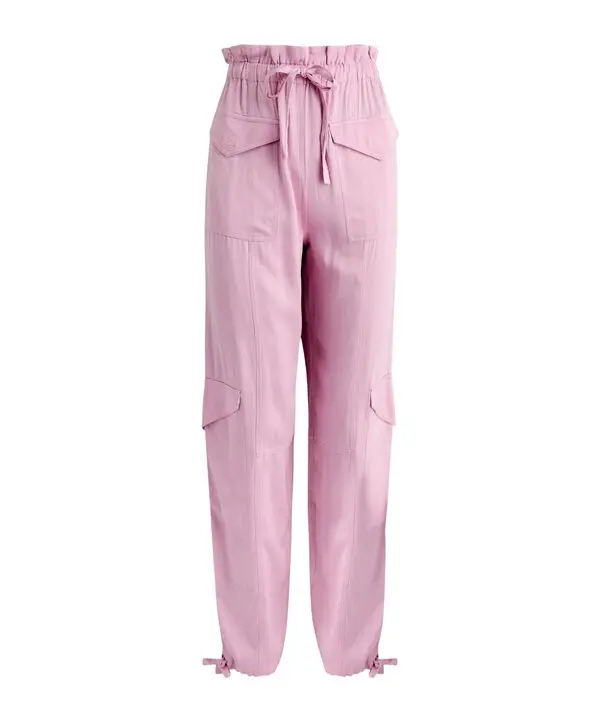 GANNI Washed Satin Pants