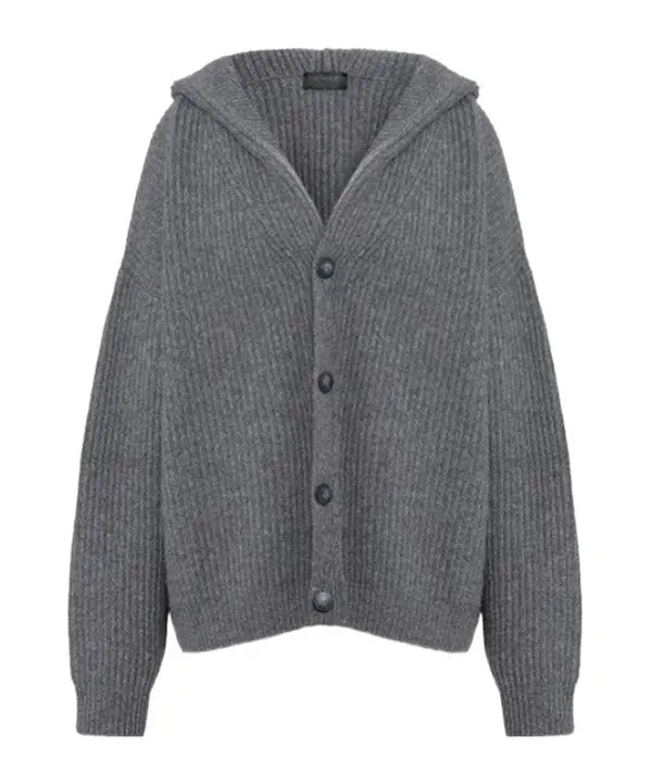 DONDUP Hooded Knit Cardigan