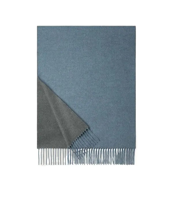 Loro Piana Two Tone Scarf - Gray