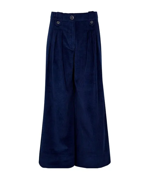 Farm Rio Tr Low Waisted Tailored Trouse - Black
