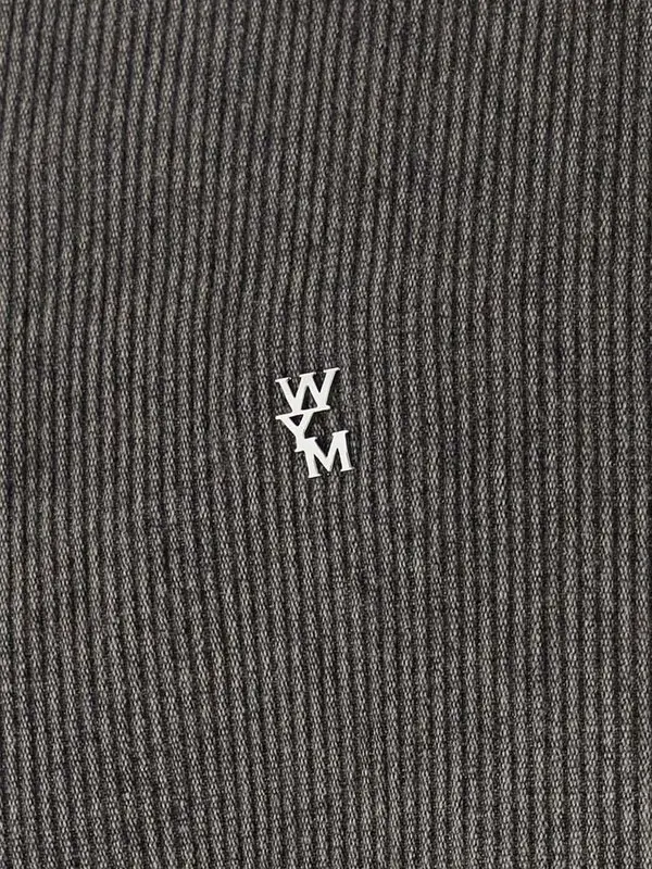 WOOYOUNGMI Logo Detail Overshirt