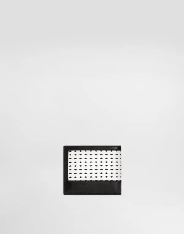Dolce & Gabbana Dolce Gabbana Woven Panel Wallet