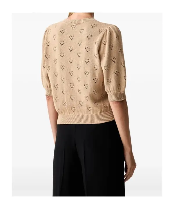TWINSET Jumper With Heart Pattern