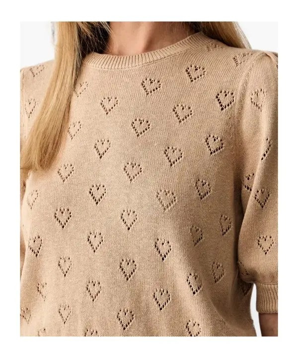 TWINSET Jumper With Heart Pattern