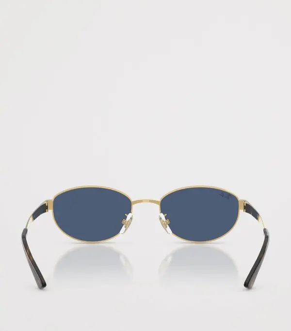Ray-ban Metal Oval Sunglasses