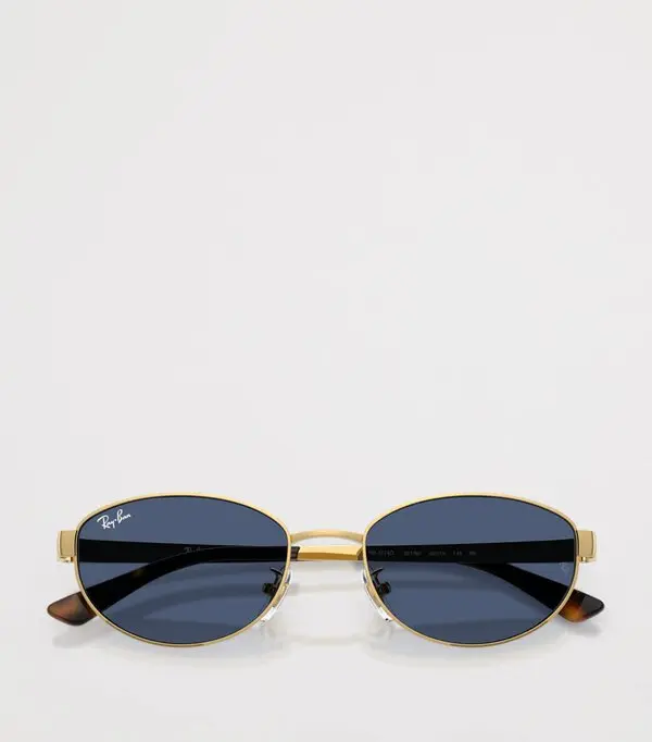 Ray-ban Metal Oval Sunglasses