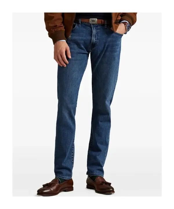 Polo Ralph Lauren Logo Embroidered Stretch Jeans