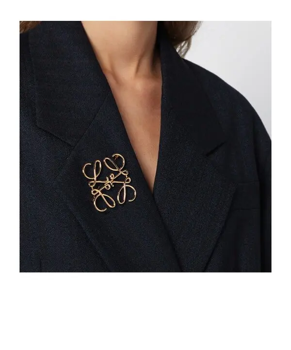 Loewe Anagram Brooch