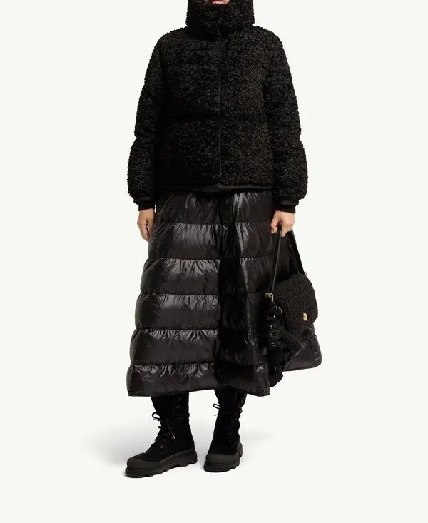 Moncler Sittelles Bouclé Down Jacket