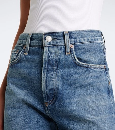 AGOLDE High-waisted Wide-leg Jeans