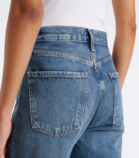 AGOLDE High-waisted Wide-leg Jeans