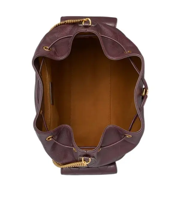 Tory Burch Large Charlie Quilted Drawstring Shoulder Bag
