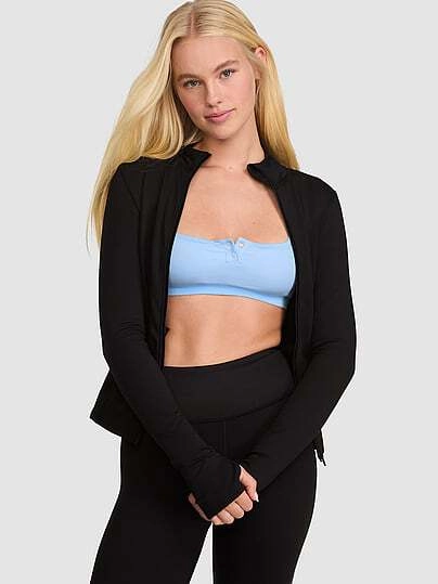 Pink Relay™ Fleeceflex Full-zip Jacket - Black