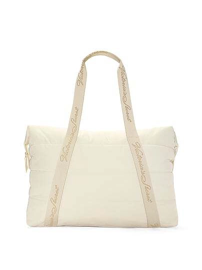 Victoria's Secret Puffer Weekender Duffel Bag