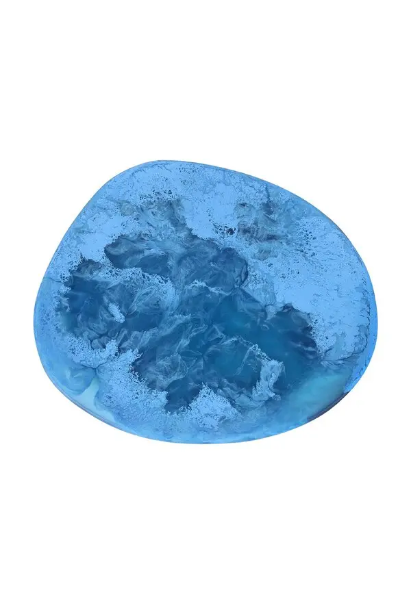 Dinosaur Designs Pebble Plate In Blue