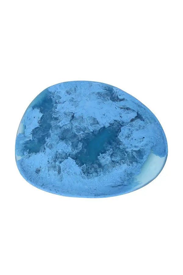 Dinosaur Designs Large Pebble Platter In Blue