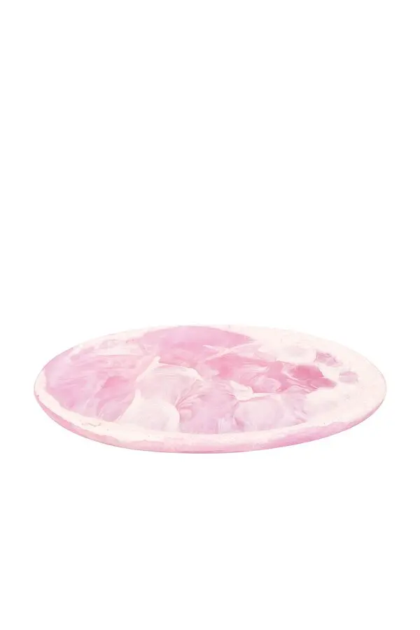 Dinosaur Designs Small Rock Plate In Pink