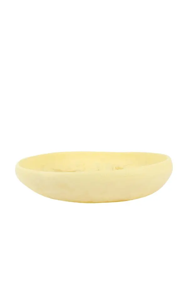 Dinosaur Designs Medium Earth Bowl In Yellow