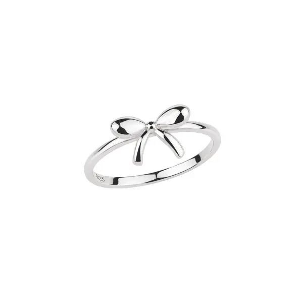 SPERO LONDON Bow Tie Sterling Ring