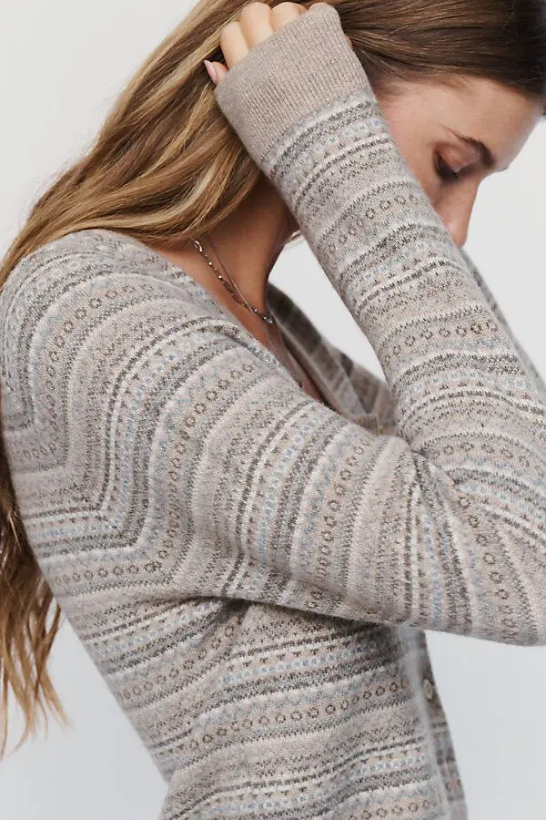 Paige Fortuna 100% Mero Wool Cardigan