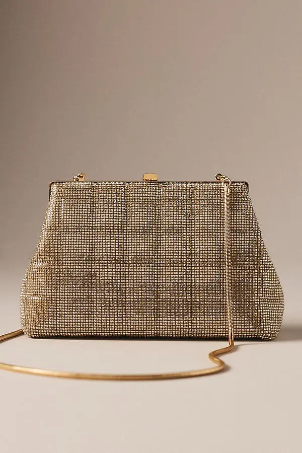 URBAN EXPRESSIONS Karla Rhestone Quilted Clutch
