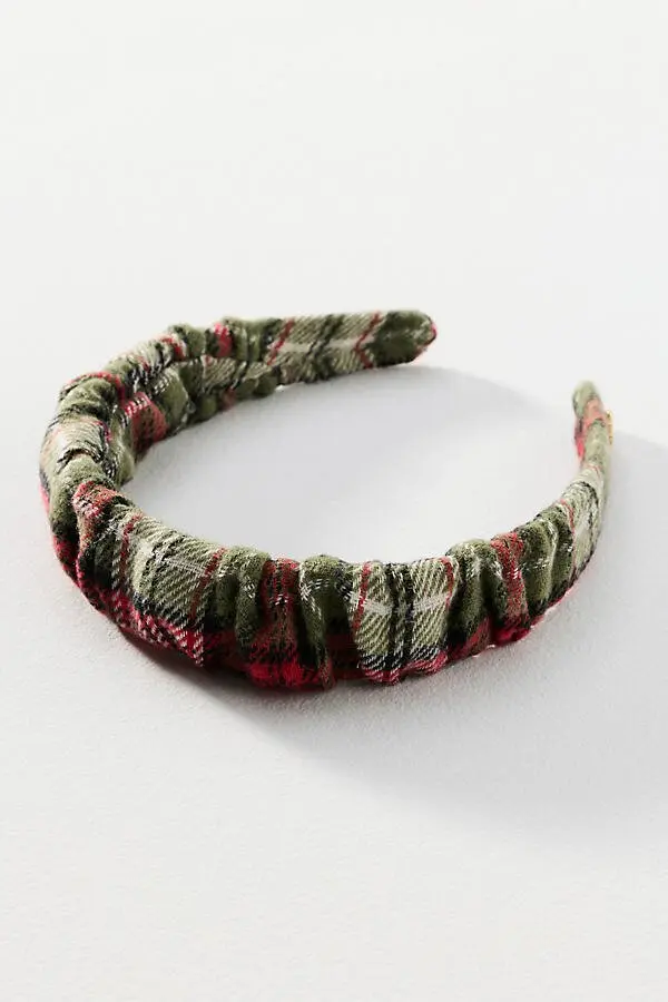 Lele Sadoughi Alpe Plaid Kelly Headband