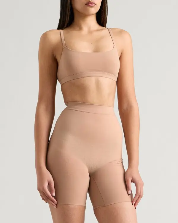 SKIMS Sheer Seamless High Waist Shorts