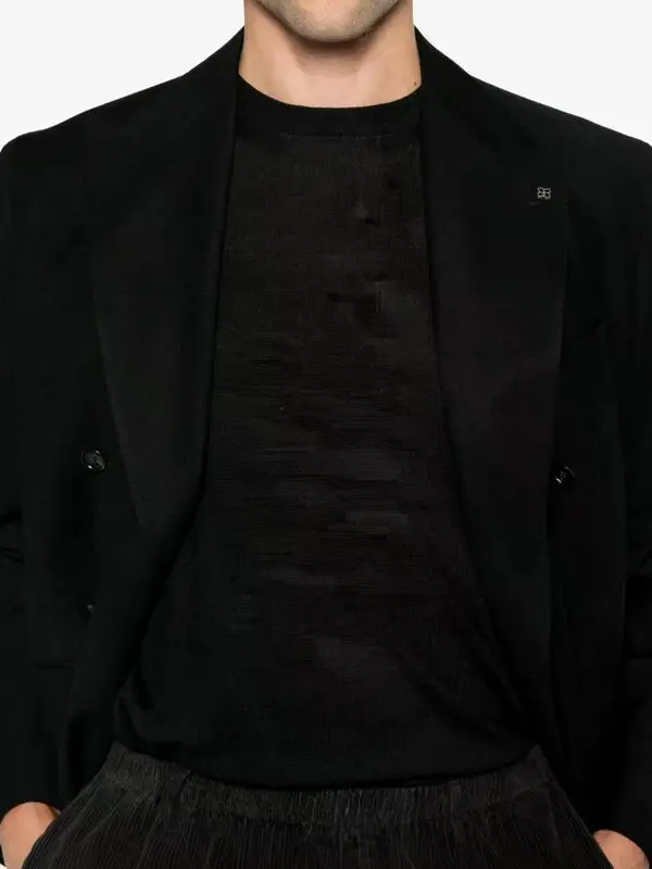 Tagliatore Crew-neck Long-sleeve Sweater