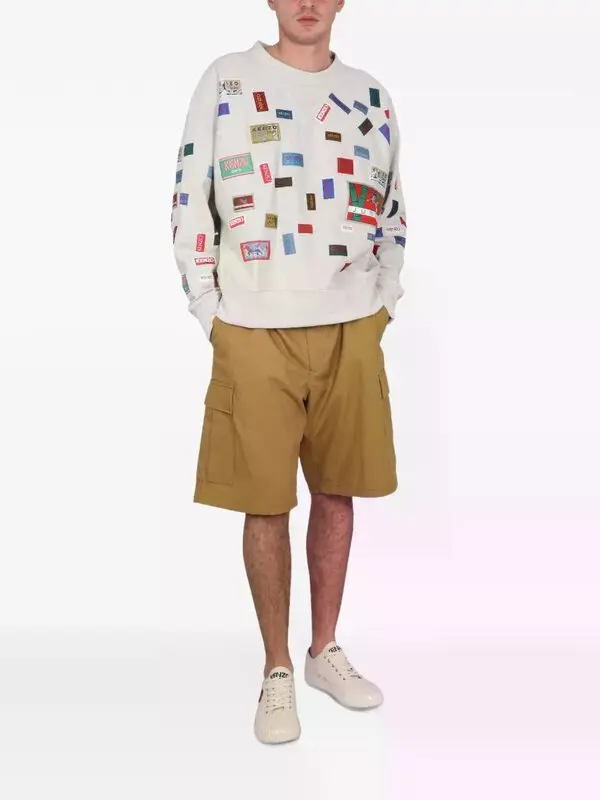Kenzo Patch-pocket Cargo Shorts
