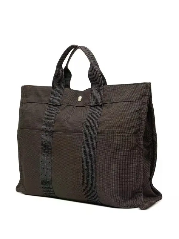 Hermès 1990-2010 Canvas Herline Mm Tote Bag