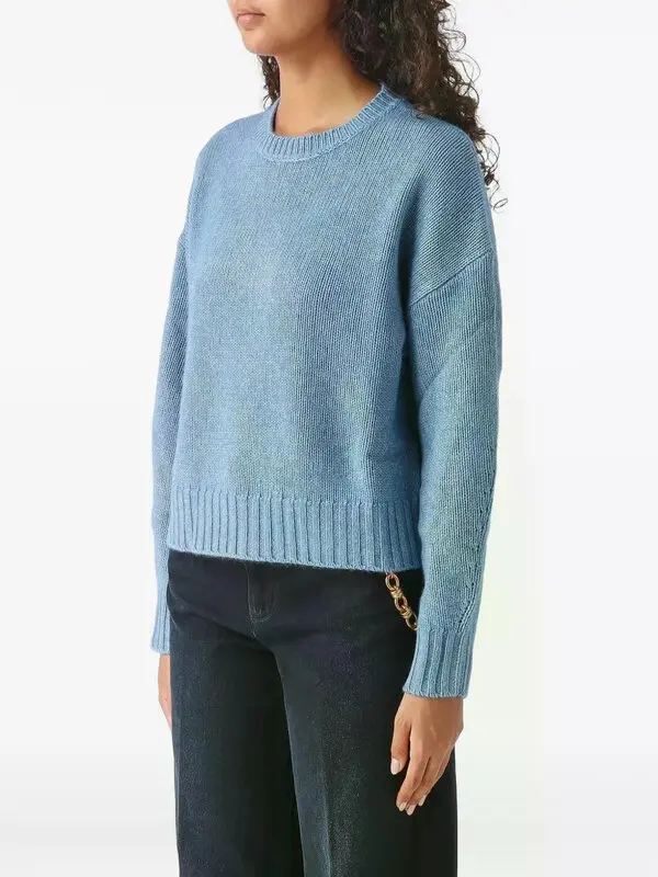 NENETTE Milles Ribbed-knit Drop-shoulder Sweater