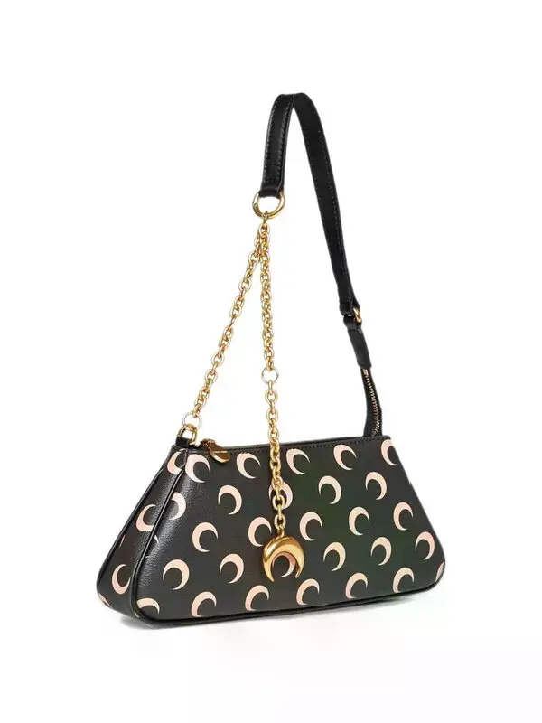 MARINE SERRE Moon Canvas Core Small Clutch Bag