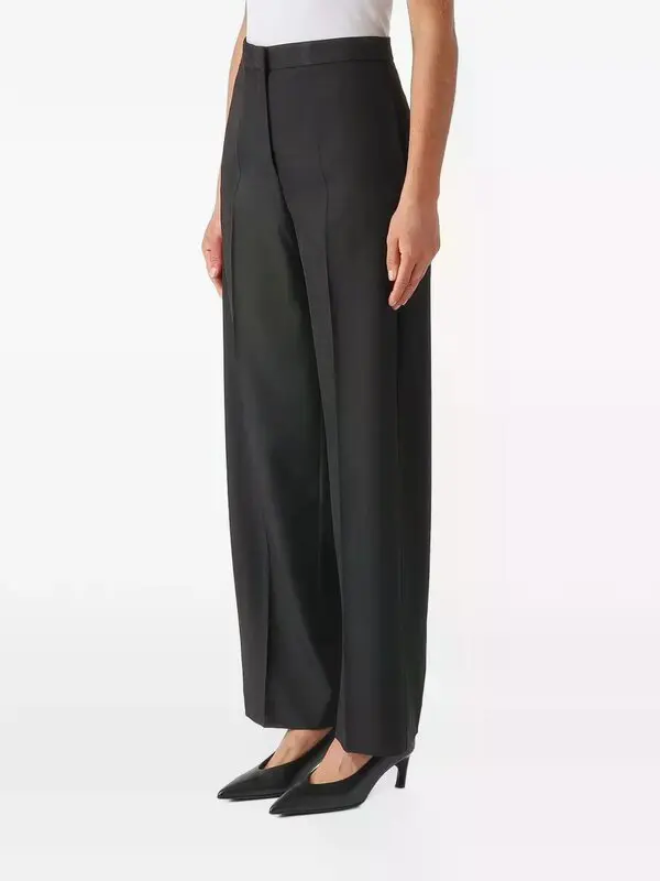 MEIMEIJ Pressed-crease Wide-leg Trousers