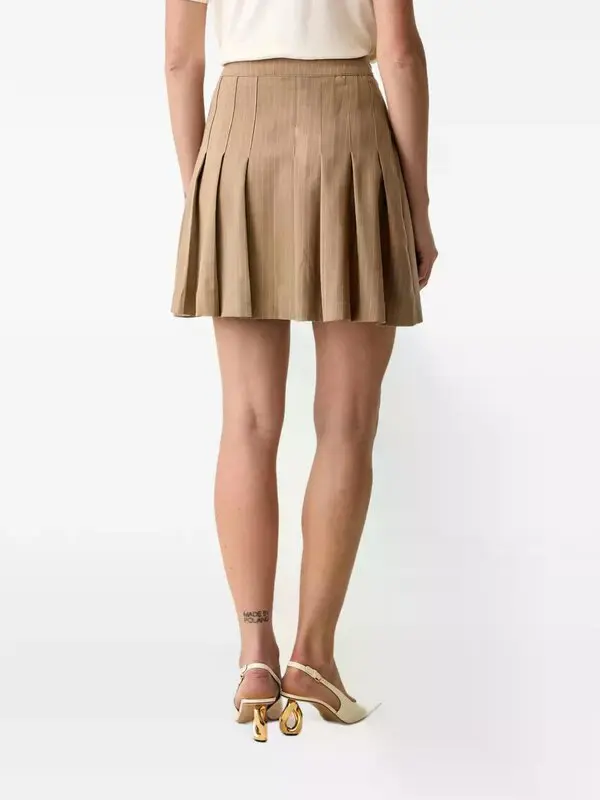 MORGAN Pleated Short Skirt