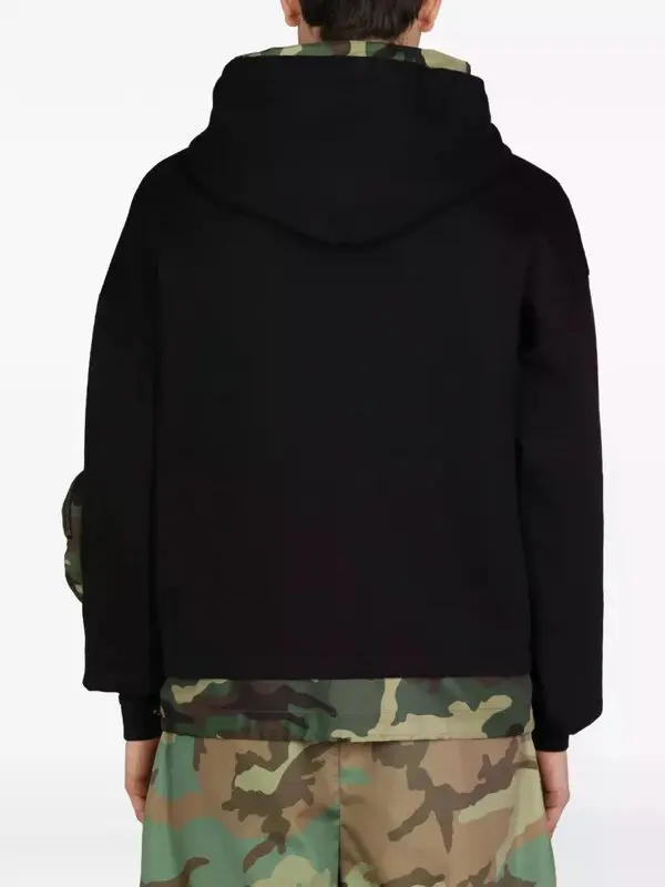 Dolce & Gabbana Camouflage-print Patch Hoodie