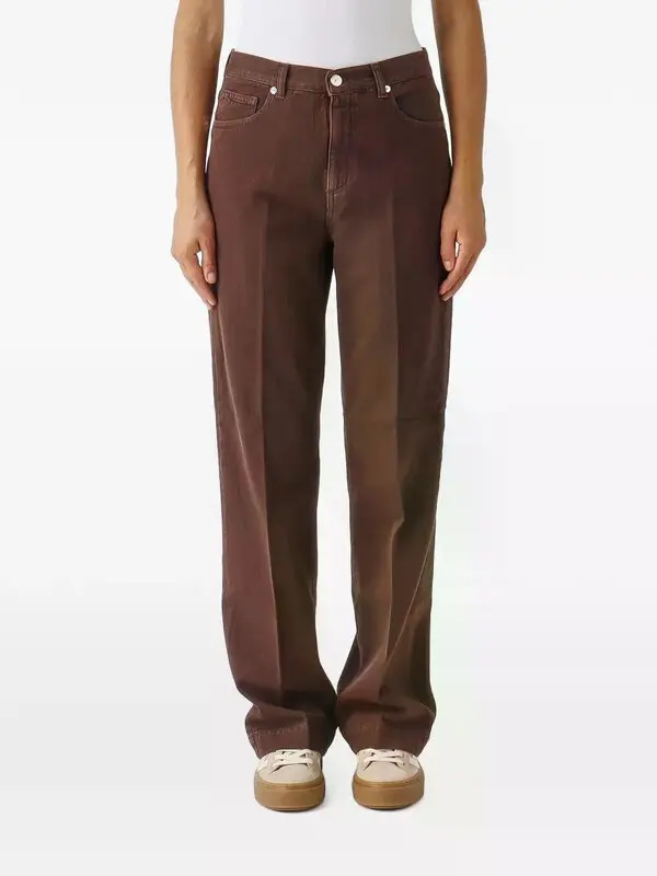NINE:INTHE:MORNING Deepa Pressed-crease Straight-leg Jeans