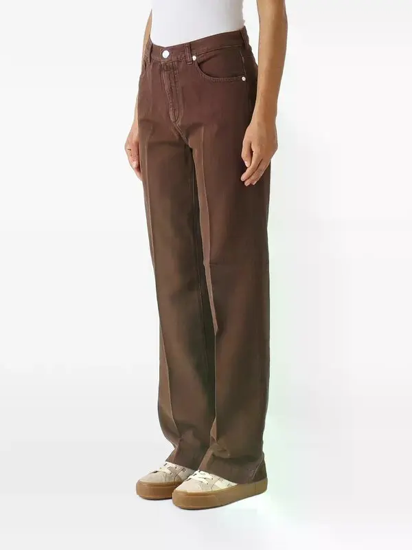 NINE:INTHE:MORNING Deepa Pressed-crease Straight-leg Jeans