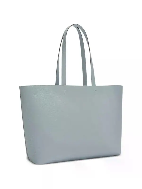 Furla Logo-engraved Pebbled Tote Bag