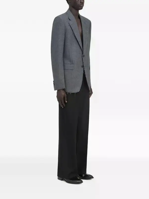 MAISON MARGIELA Trucker Style Wool Blazer