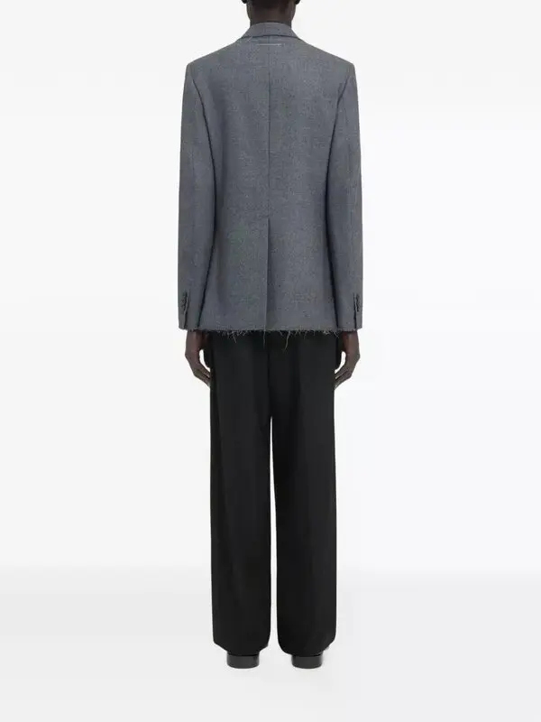 MAISON MARGIELA Trucker Style Wool Blazer