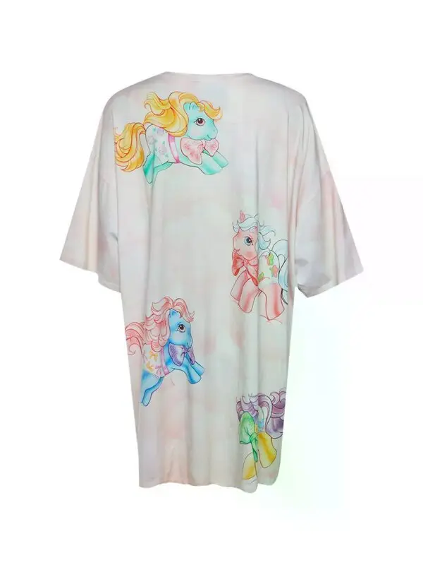 Moschino My Little Pony Oversized T-shirt Mini Dress - Pink