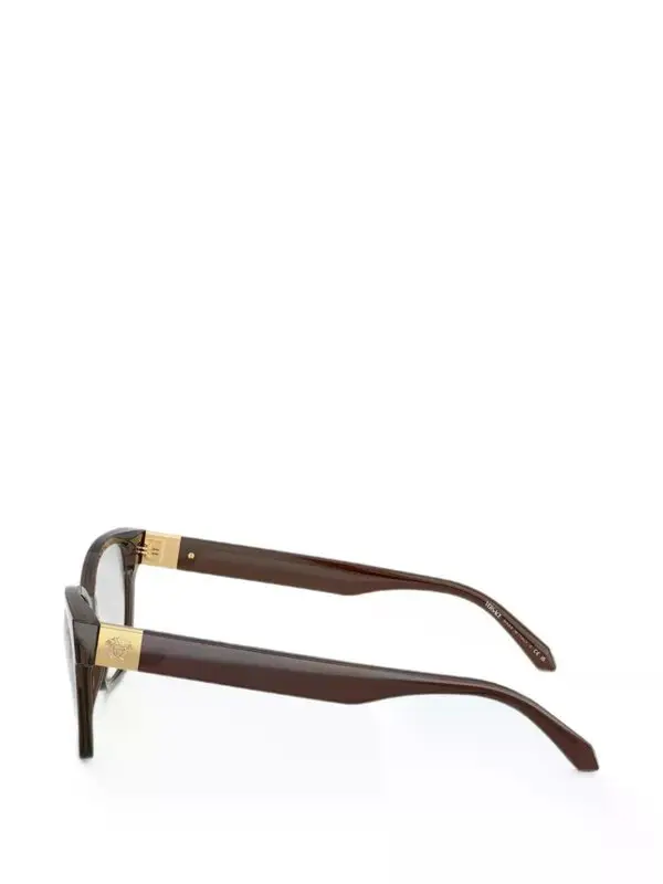 Versace Medusa-plaque Cat-eye Glasses