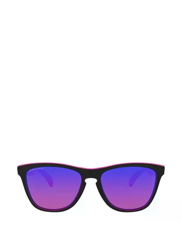 Oakley Frogskins Logo-detail Sunglasses - Black